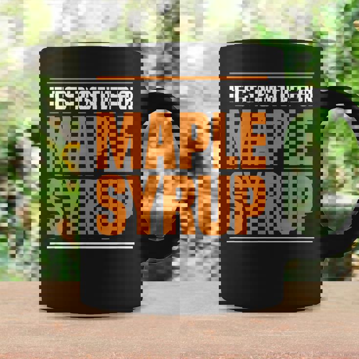 I Test Positive For Maple Syrup Maple Tree Maple Syrup Coffee Mug | Mazezy