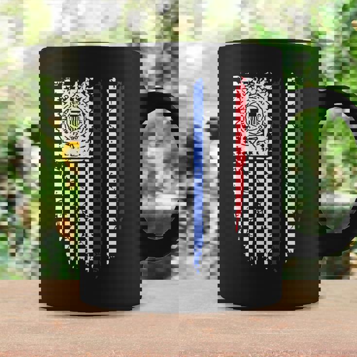 Usa American Flag Us Coast Guard Veteran Uscg Gift For Womens Veteran ...