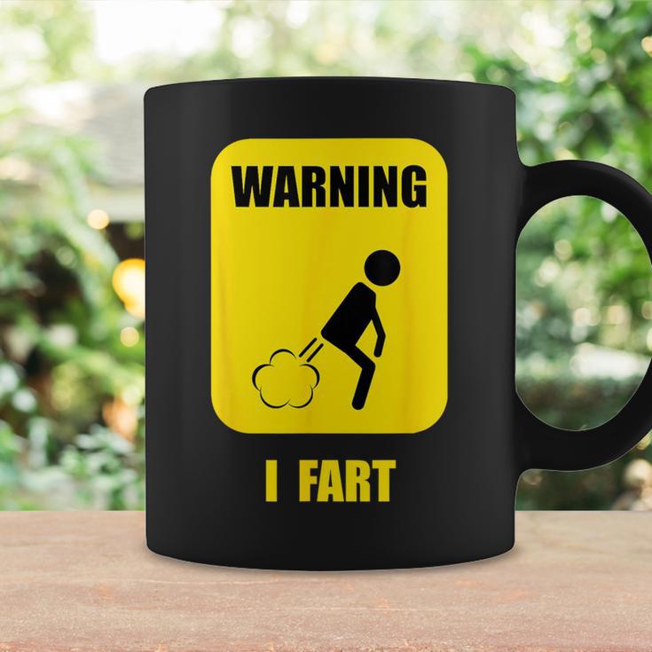 Warning I Fart Fart Zone Gassy Farting Gag Coffee Mug | Mazezy