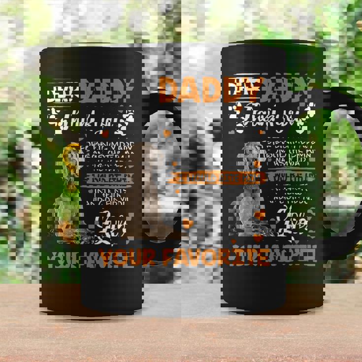 Weimaraner Dog Dear Daddy Thank You For Being My Daddy Coffee Mug ...