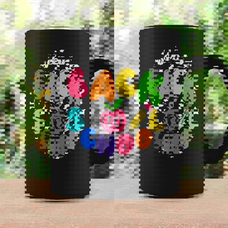 Welcome Back To School First Day Of School Teachers Kids Coffee Mug ...