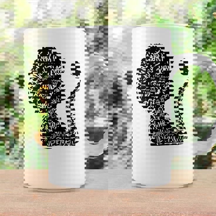 Black Woman Black Girl Magic Queen Lady Afro Lady Woman Coffee Mug | Mazezy