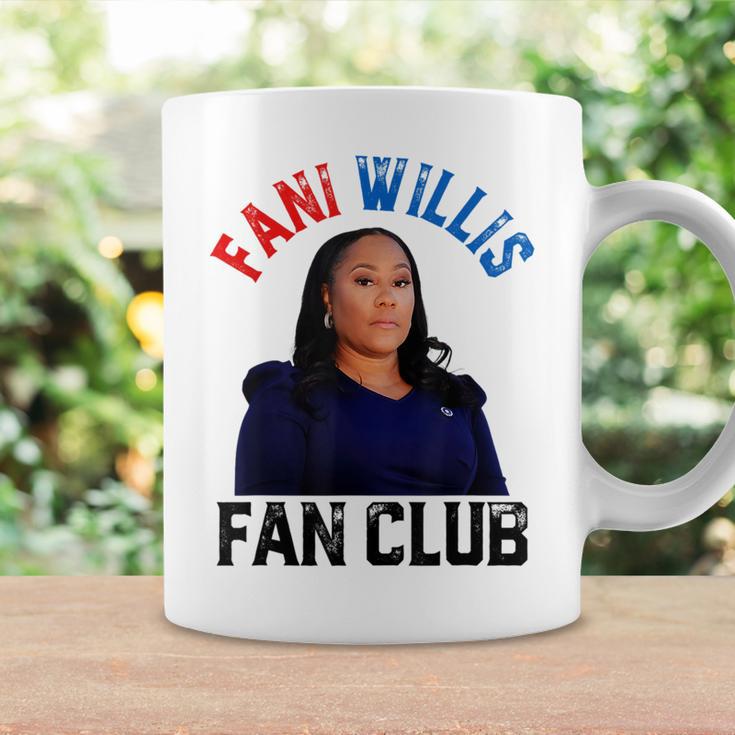Fani Willis Fan Club Retro Usa Flag American Political Coffee Mug | Mazezy