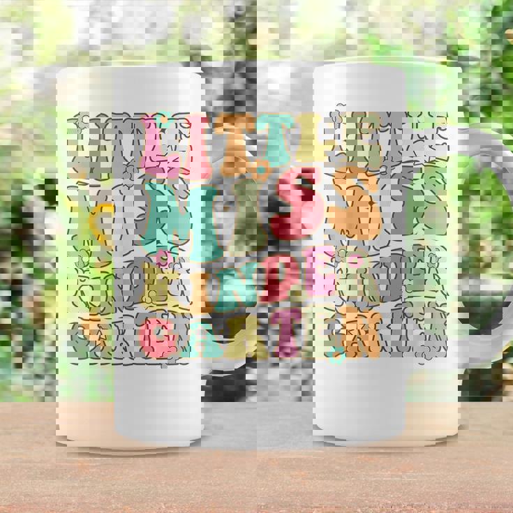 Little Miss Kindergarten Girls Back To School Retro Daughter Coffee Mug ...