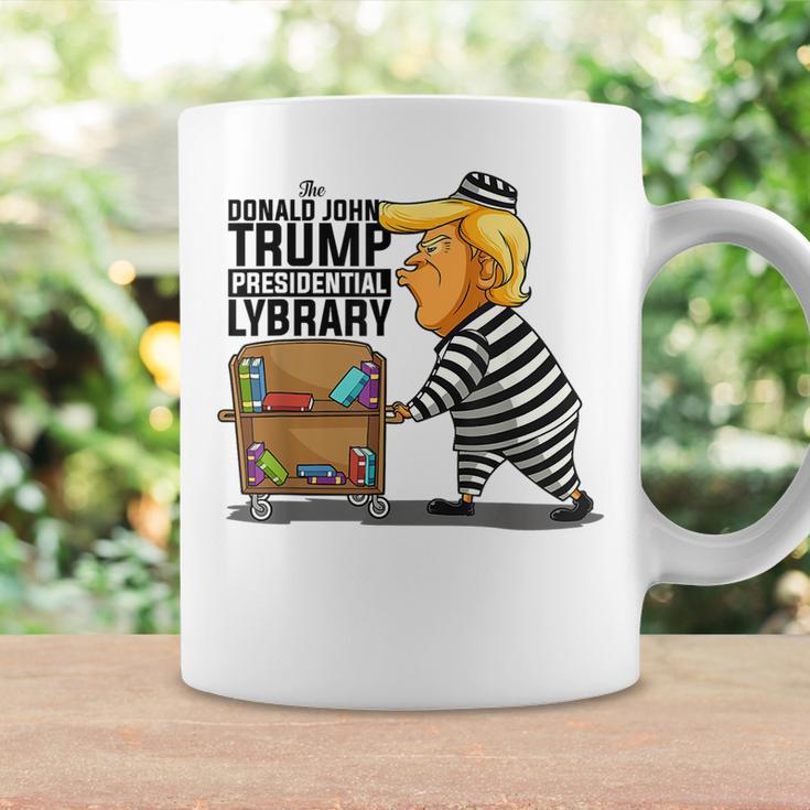 Prison Prisoner Trump Presidential Library Anti Trump Coffee Mug ...