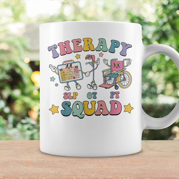 Therapy Squad Slp Ot Pt Occupational Physical Therapist Coffee Mug | Mazezy