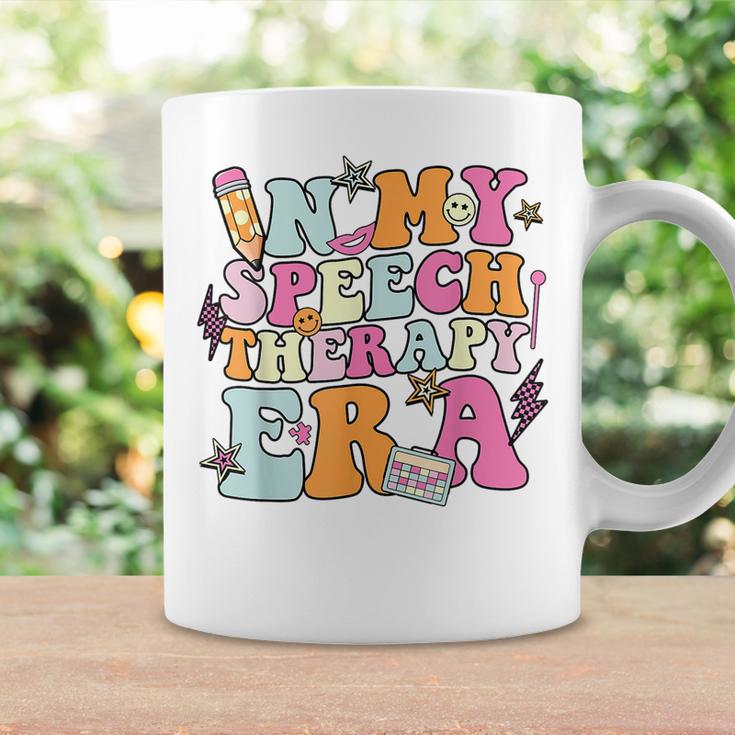 In My Speech Therapy Era Slp Therapist Language Pathologist Coffee Mug ...