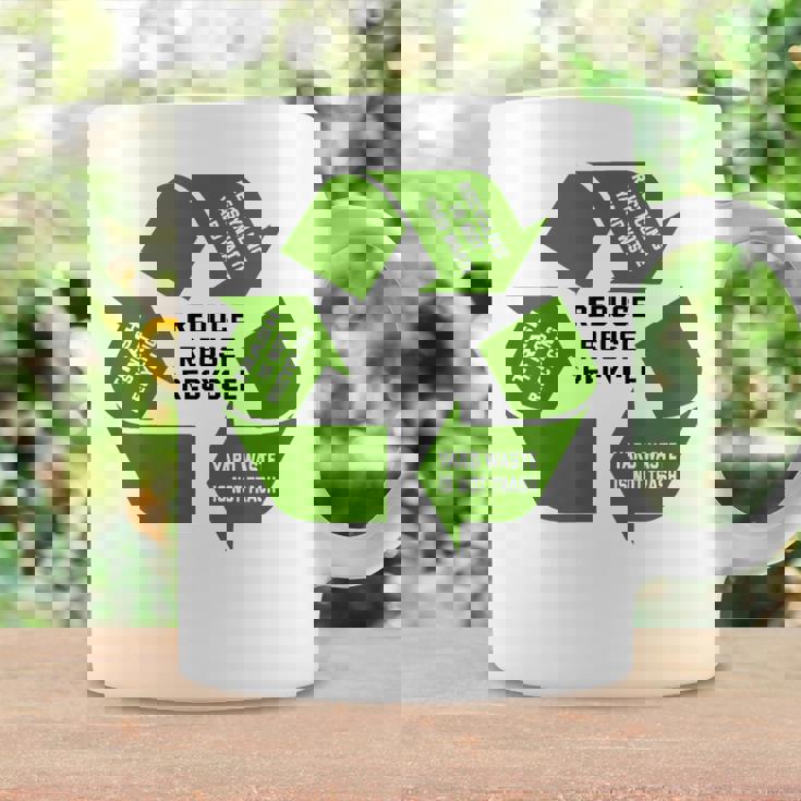 Trash Recycling Waste Coffee Mug - Monsterry