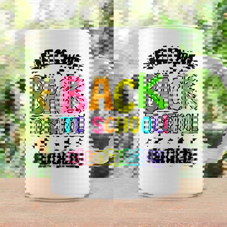 Welcome Back To School Lunch Lady Cafeteria Teacher Student Coffee Mug ...