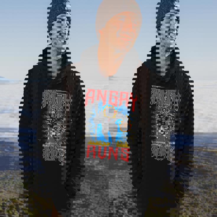 Angry Run 2023 Angry Run Good Morning Football 2023 Hoodie | Mazezy