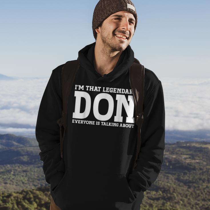 Don Personal Name First Name Funny Don Hoodie | Mazezy