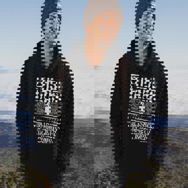 Ethical Hacker Changed Cybersecurity It Pen Tester Hoodie | Mazezy