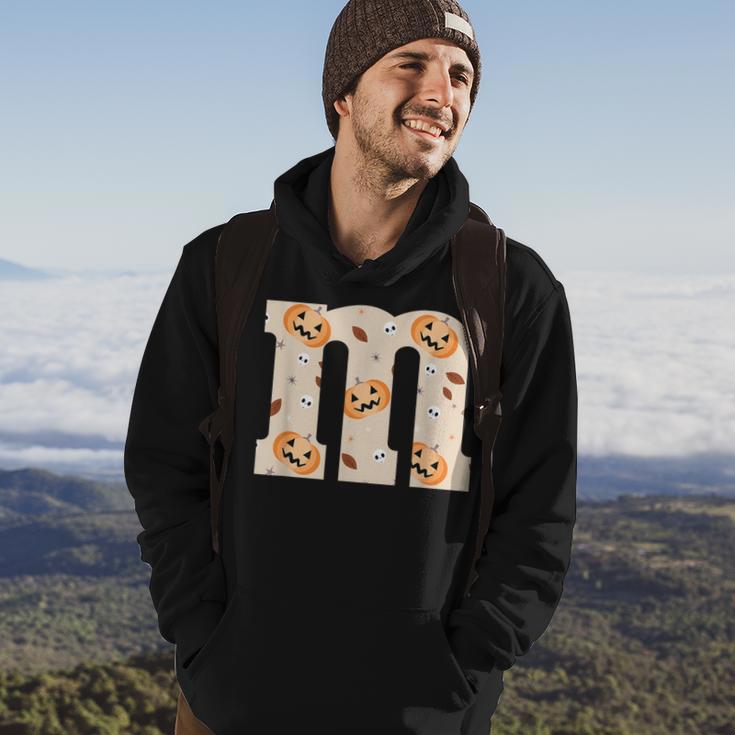 Letter M Groups Halloween Team Costume Hoodie | Mazezy