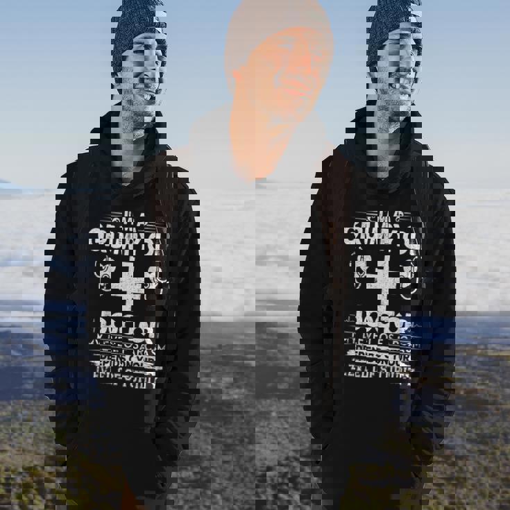 Im A Grumpy Old Doctor Father Day Gifts Gift For Mens Hoodie | Mazezy