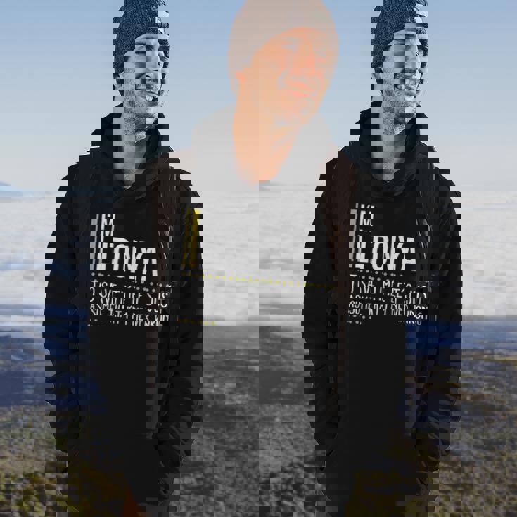 Litonya Name Gift Im Litonya Im Never Wrong Hoodie - Seseable