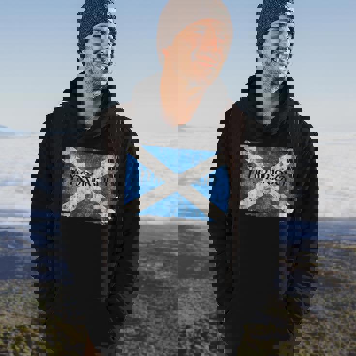 Morrison Scottish Clan Name Scotland Flag Hoodie | Mazezy