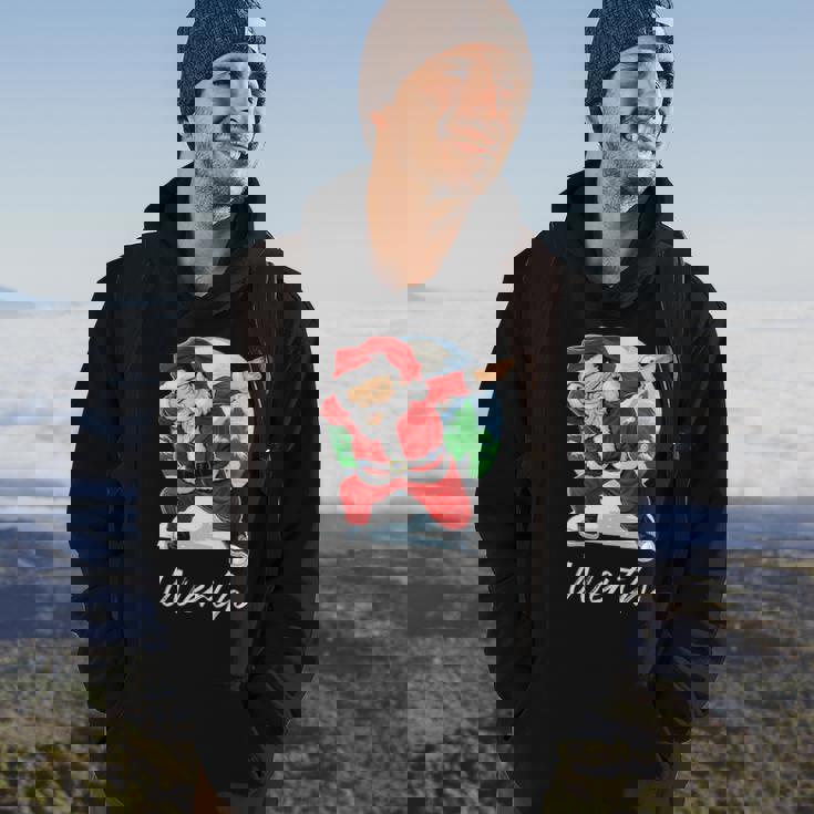 Werth Name Gift Santa Werth Hoodie - Seseable