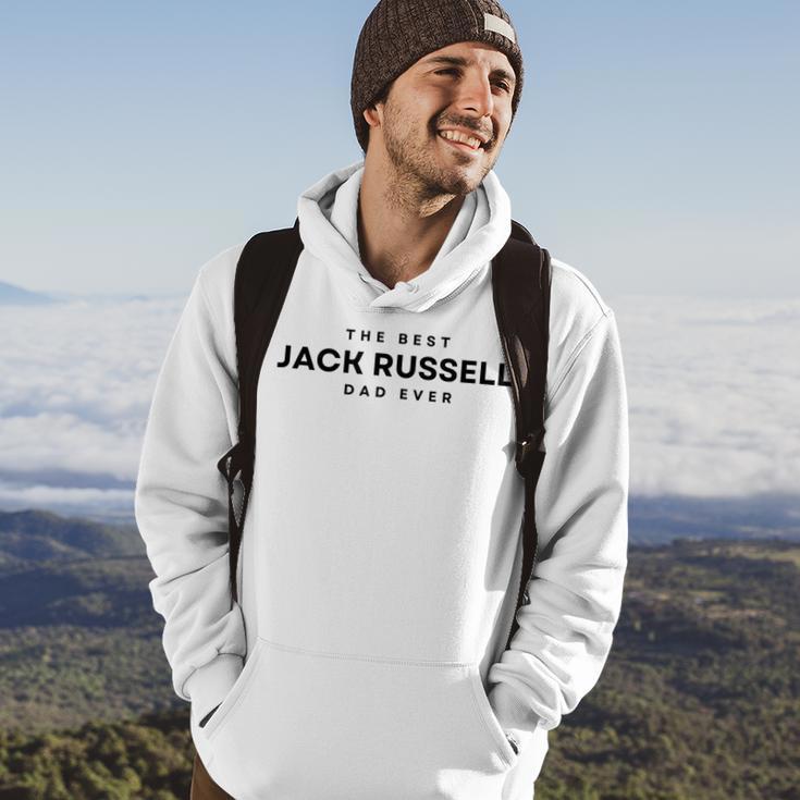 The Best Jack Russell Dad Ever Jack Russell Dog Dad Papa Hoodie | Mazezy