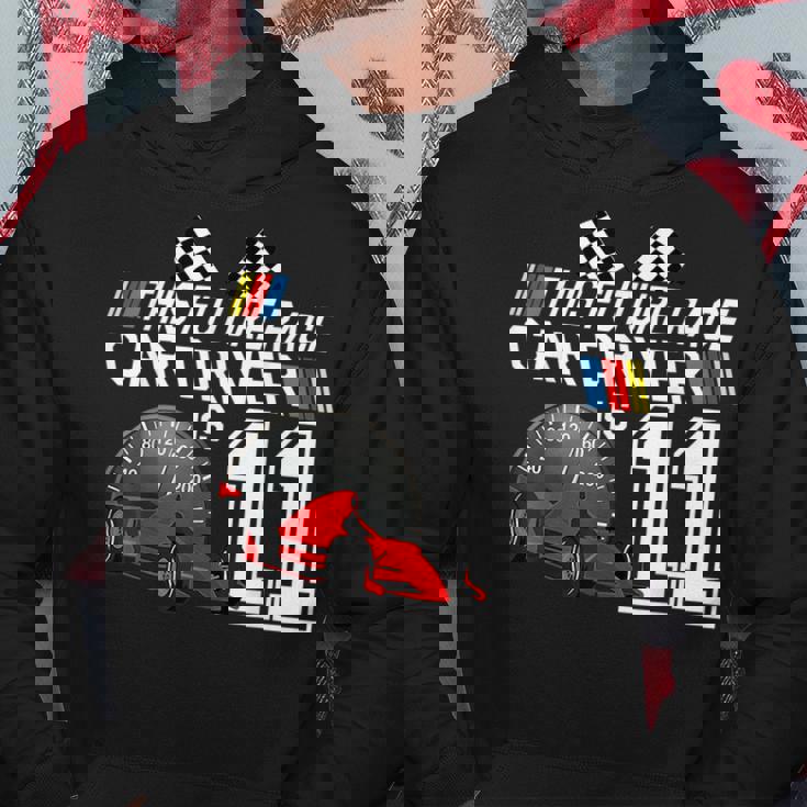 11 Year Old Race Car Birthday Party 11Th Racing Track Gift Racing Funny ...