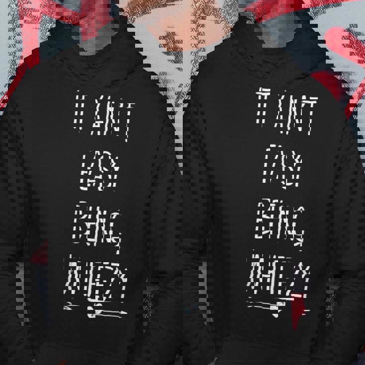 It Ain't Easy Being Wheezy Asthma Inhaler Joke Hoodie | Mazezy