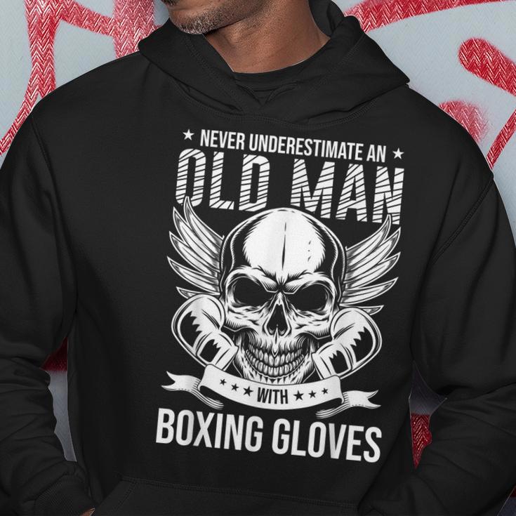 Boxing Never Underestimate An Old Man With Boxing Gloves Old Man Funny ...