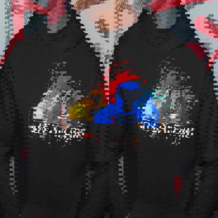 Come At Me Bro Gorilla Monke Tag Gorilla Vr Gamer Hoodie | Mazezy