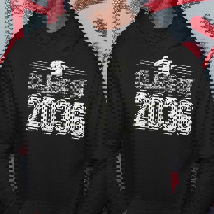 Class Of 2036 Grow With Me Graduation 2036 Hoodie | Mazezy