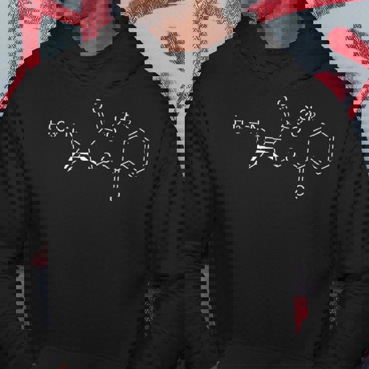 Cocaine Molecule Chemical Structure Hoodie | Mazezy