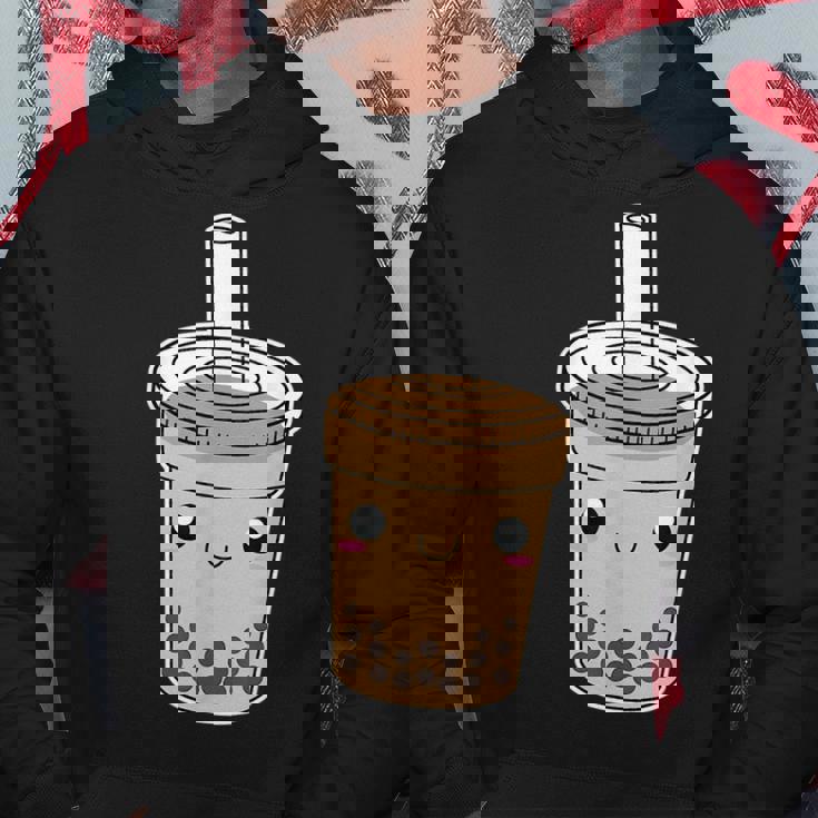 Cute Boba Milk Tea Cartoon Bubble Tea Lover Jt Hoodie | Mazezy