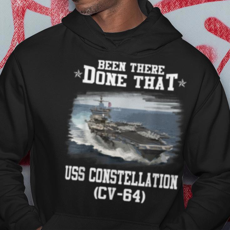 Cv64 Uss Constellation Navy Ships Hoodie | Mazezy