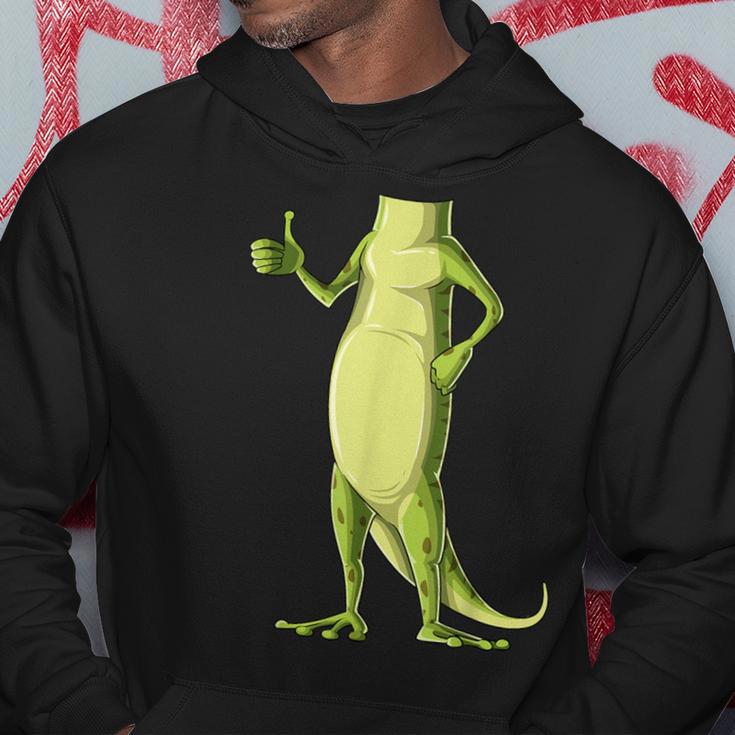 Easy Gecko Costume Gecko Body Headless Gecko Costume Hoodie | Mazezy