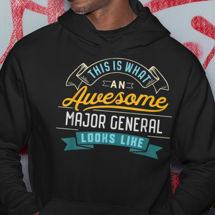 Major General Awesome Job Occupation Graduation Hoodie | Mazezy
