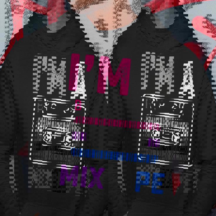 Genderfluid Pride Flag Lgbtq Month Non Binary Im A Mixtape Hoodie | Mazezy