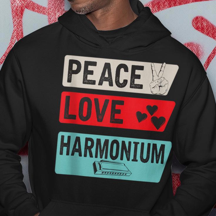 Harmonium Musical Instrument Melodeon Organ Player Hoodie | Mazezy