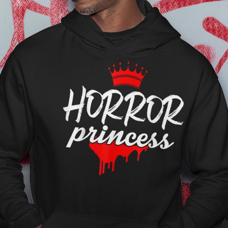 Horror Princess Horror Movie Fans Horror Lovers Horror Hoodie | Mazezy