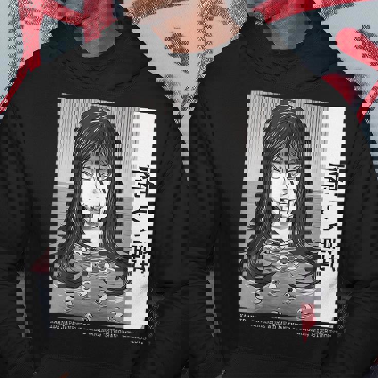 Japanese Horror Kaidan Yurei Bakemono Obake Japanese Hoodie | Mazezy
