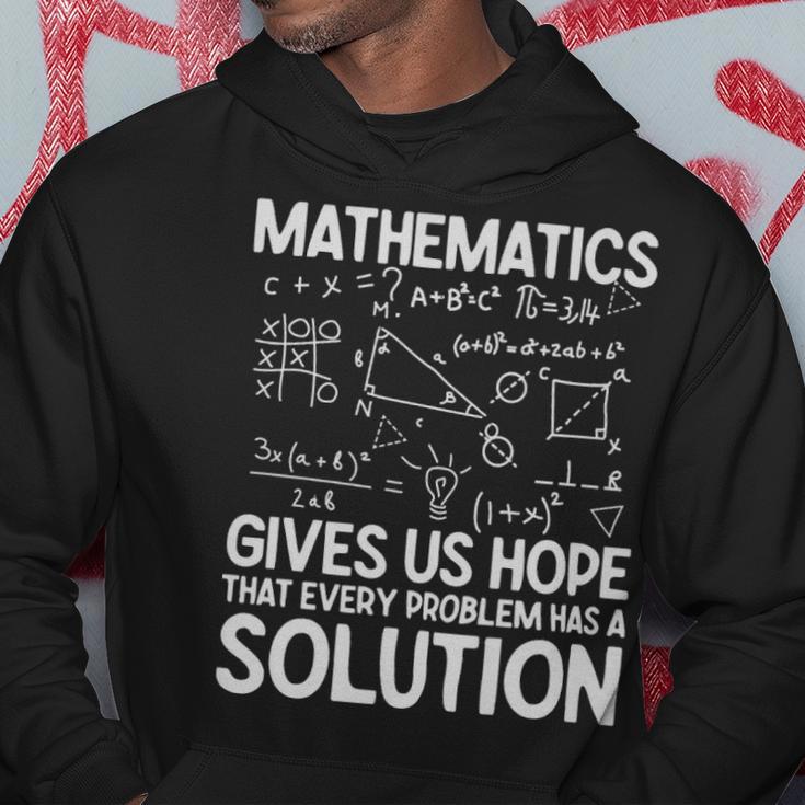 Mathematics Gives Us Hope That Every Problem Has A Solution Math Lover ...