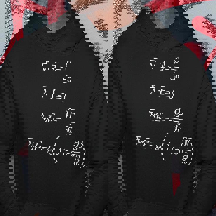 Maxwell's Equations Differential Science And Math T Hoodie | Mazezy