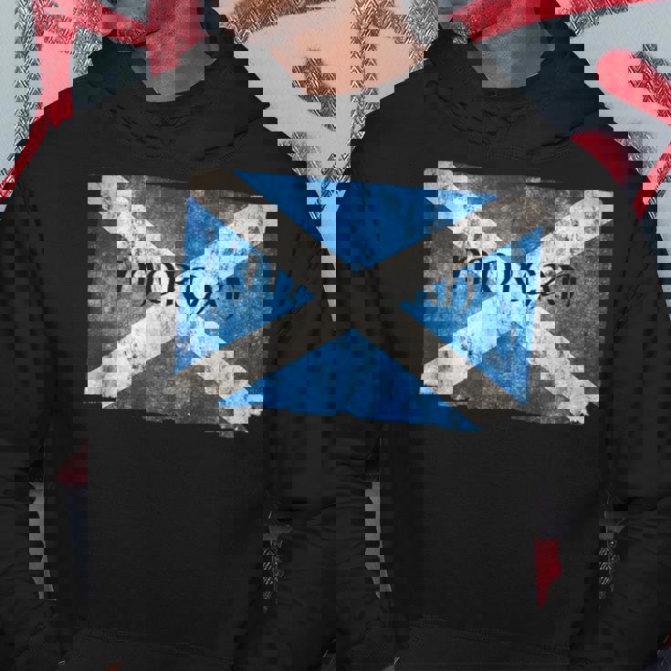 Morgan Scottish Clan Name Scotland Flag Hoodie | Mazezy