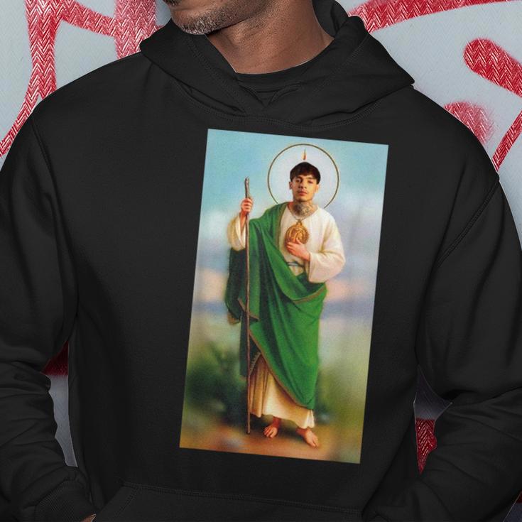 Nata Montana Ct Natanael Cano San Judas Hoodie - Monsterry