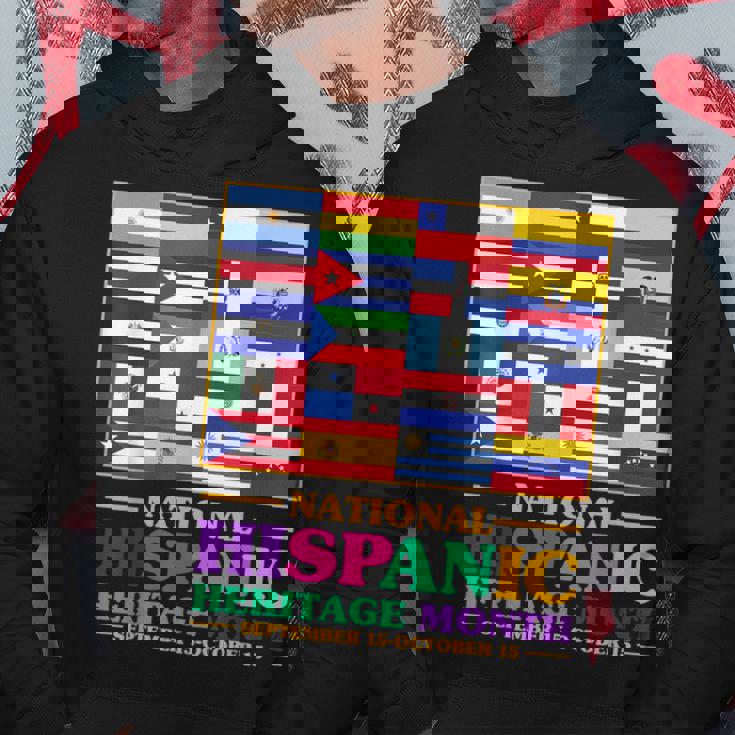 Hispanic Heritage Month Mes De La Herencia Hispana Hoodie - Monsterry