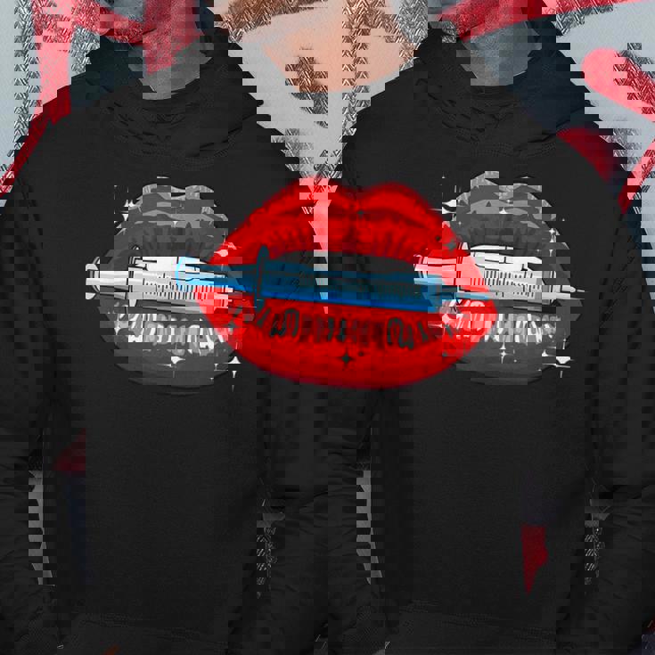 Plastic Surgery Meme Botox Filler Surgeon Fun Injection Lips Hoodie ...