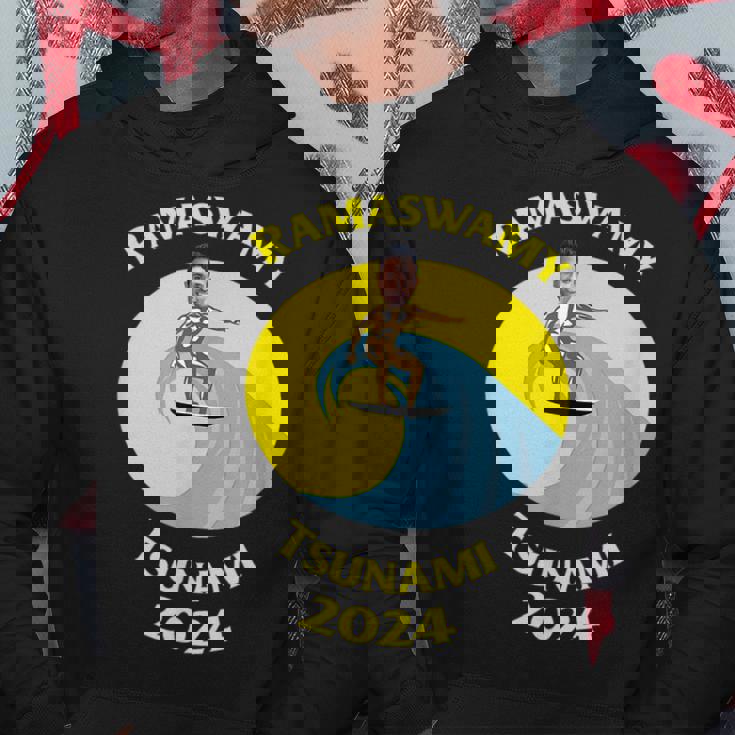 Ramaswamy Tsunami Wave Vivek For President 2024 Hoodie | Mazezy