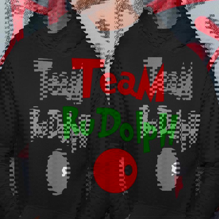 Team Rudolph Rudolph The Red Nose Reindeer Hoodie - Seseable