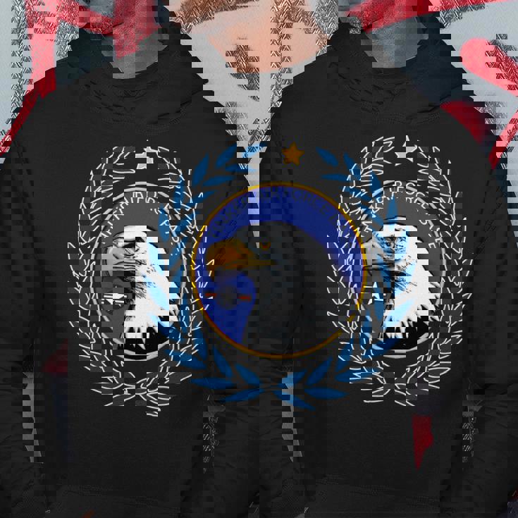 Tinker Air Force Base Eagle Roundel Hoodie | Mazezy