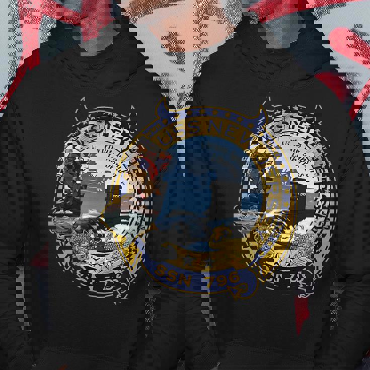 Uss New Jersey Ssn796 Hoodie | Mazezy
