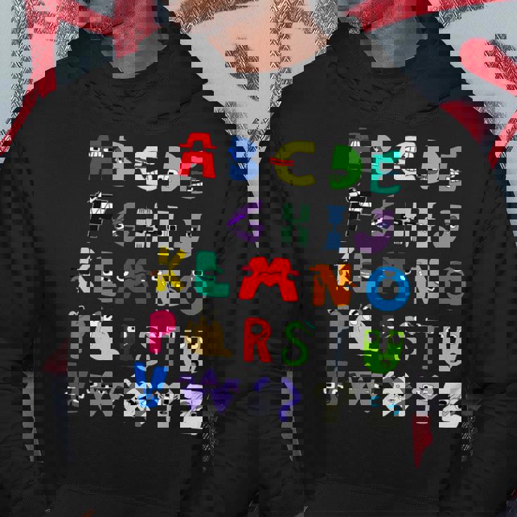 Villain Letter Abc Learning Boys Matching Evil Alphabet Lore Hoodie ...