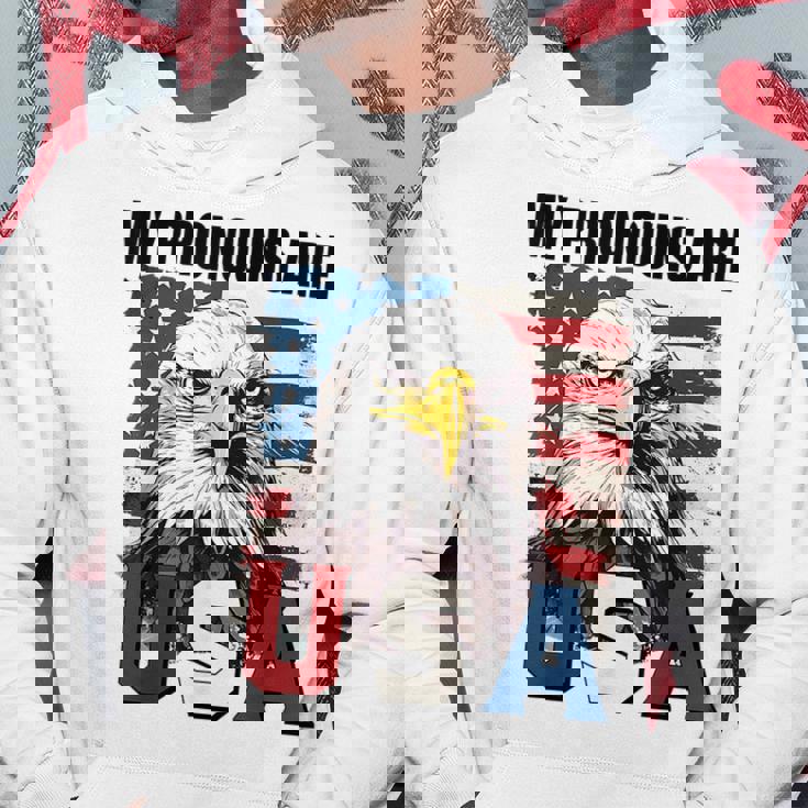 My Pronouns Are Usa American Flag Patriotic Eagle Graphic Patriotic ...