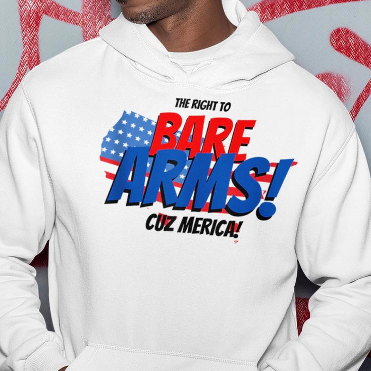 The Right To Bare Arms Hoodie | Mazezy