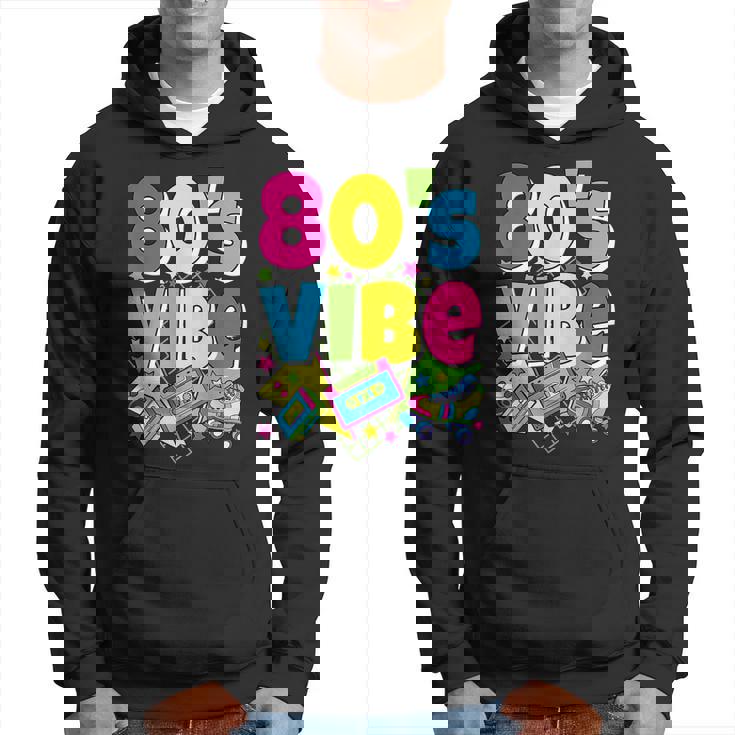 80S Vibe Funny 80S Party Outfit Retro 1980S 80S Lover Hoodie | Mazezy